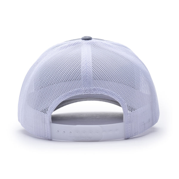 Club Pro Guy: 3-Jack National Trucker Hat - Grey